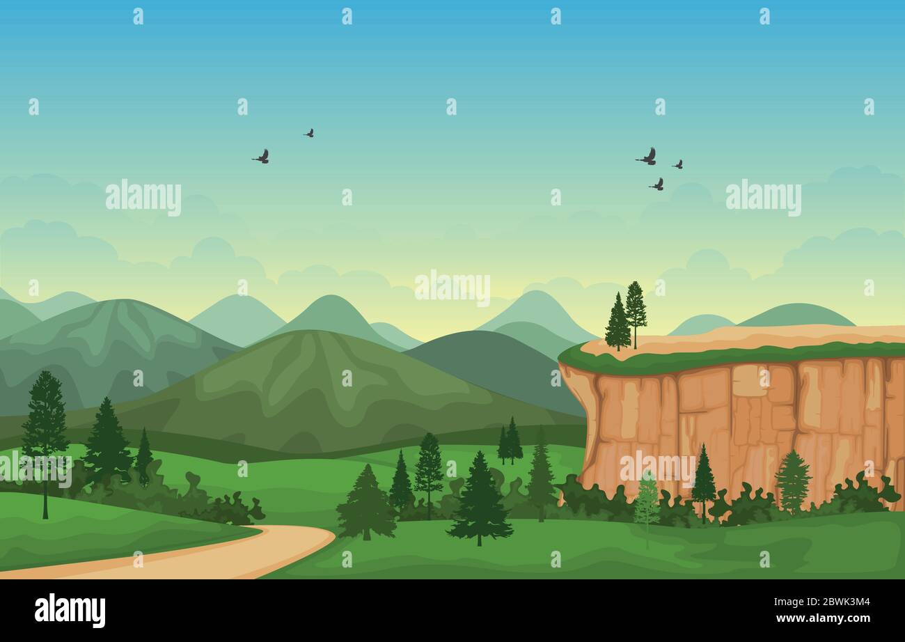 Road ridge Stock Vector Images - Alamy