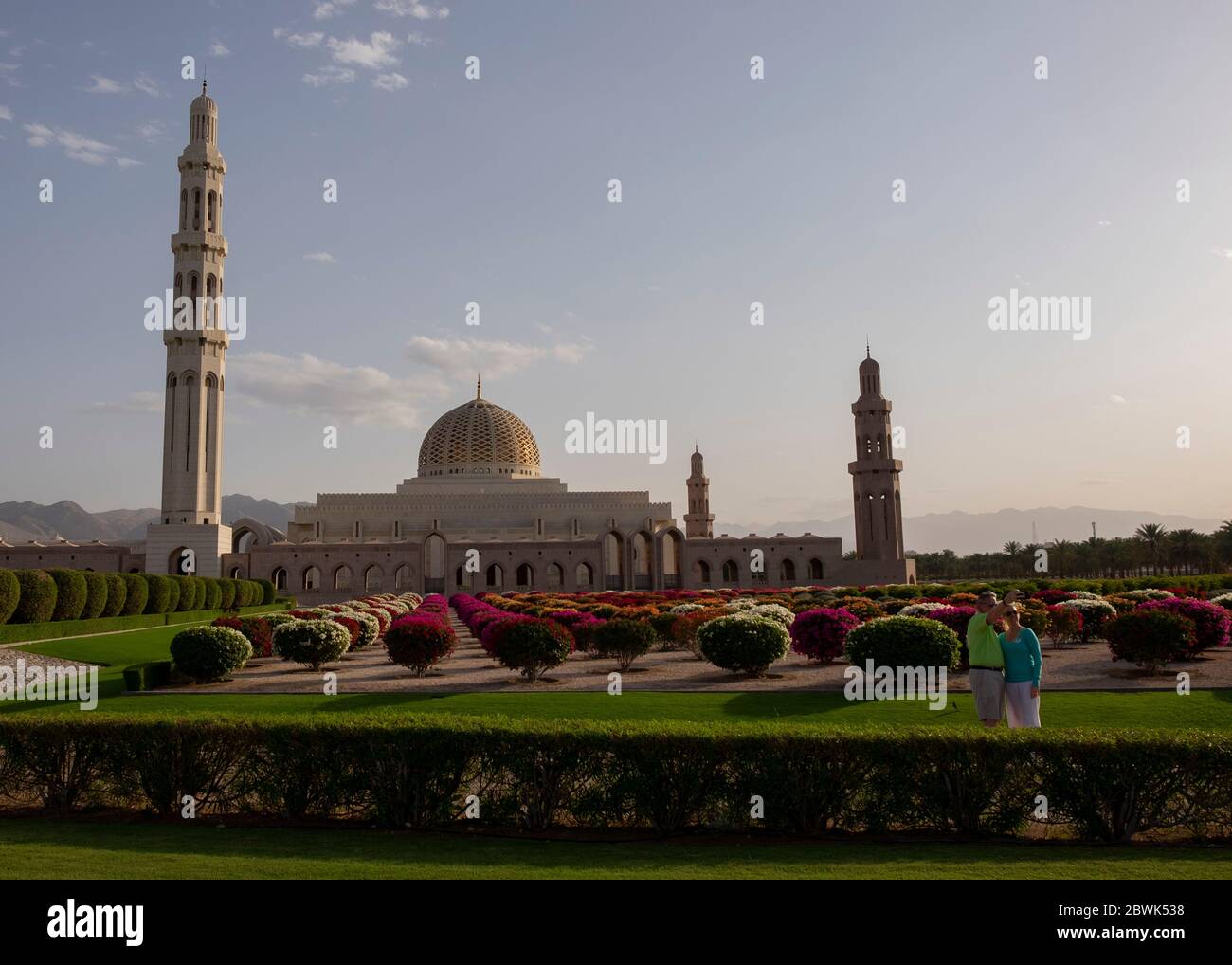 Blue mosque muscat oman middle hi-res stock photography and images - Alamy