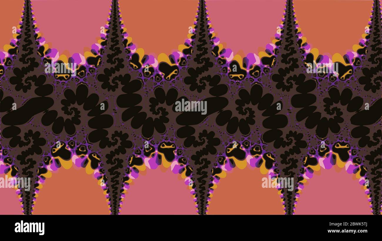 Ornate geometric pattern and artfully abstract multicolored background ...