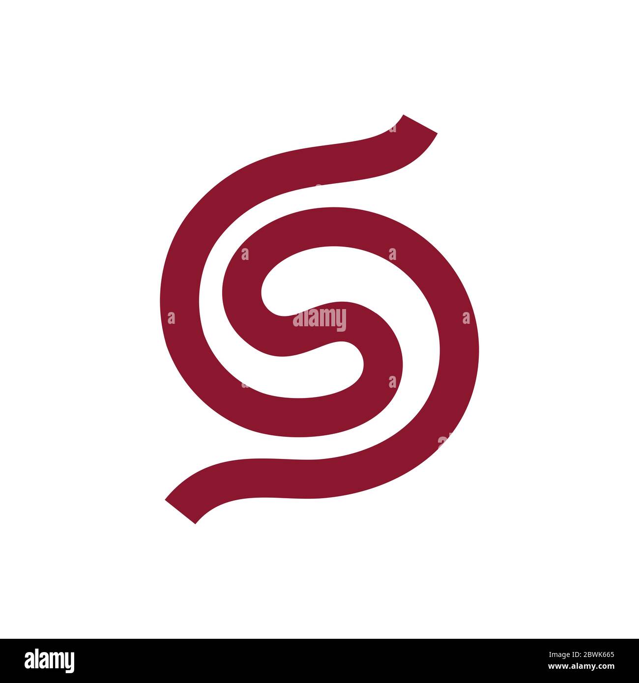 Twirl logo hi-res stock photography and images - Alamy