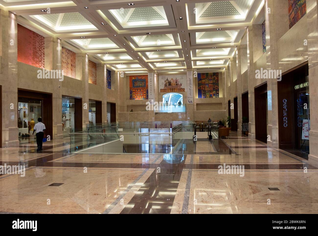 The ÒOpera GalleriaÓ shopping mall in the Royal Opera House complex ...