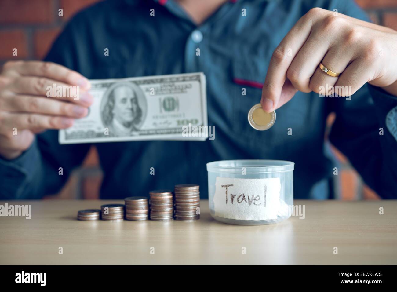 Dropping money hi-res stock photography and images - Alamy