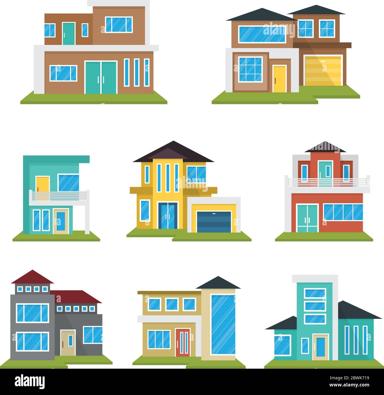 Build architecture Stock Vector Images - Alamy
