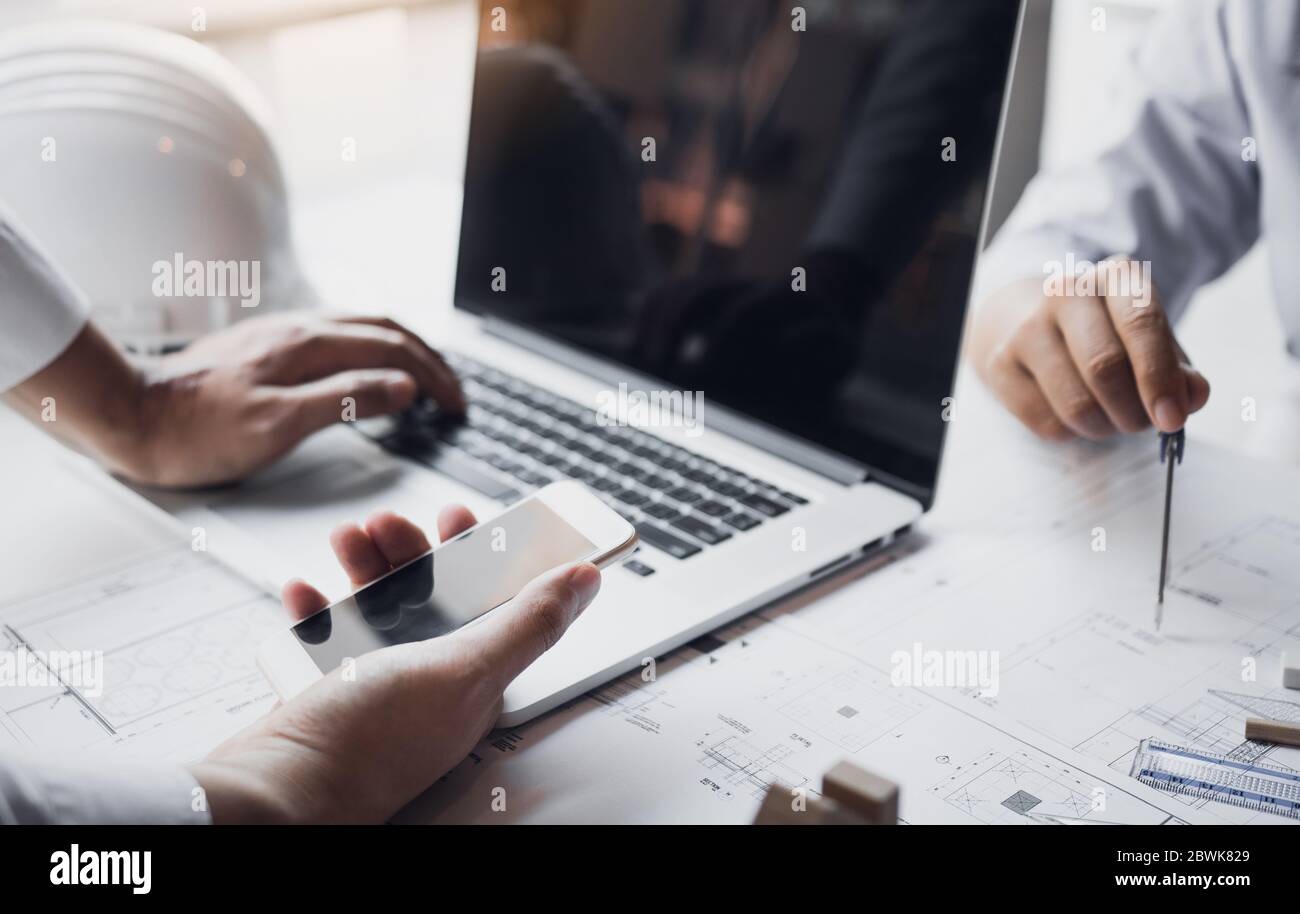 Engineers are helping to design, work on blueprints and collaborate on ...