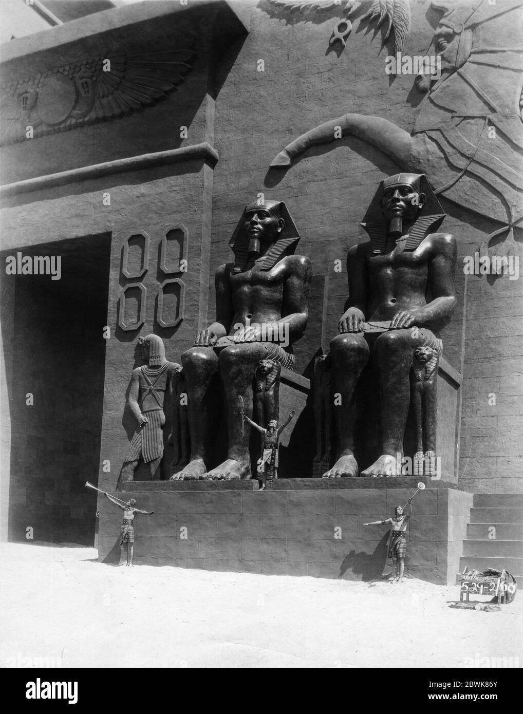 Ten commandments movie set hi-res stock photography and images - Alamy