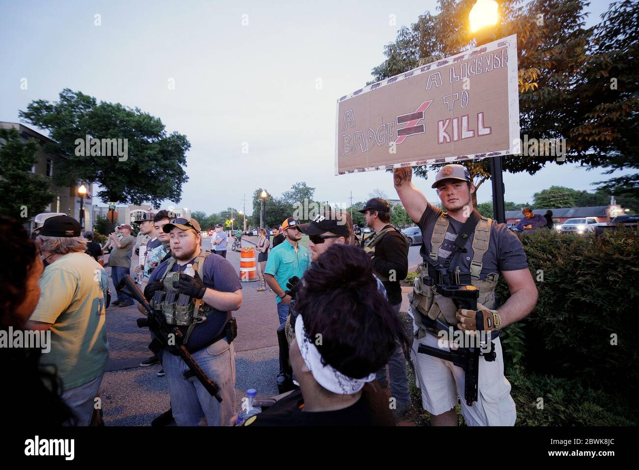 2nd amendment protest hi-res stock photography and images - Alamy