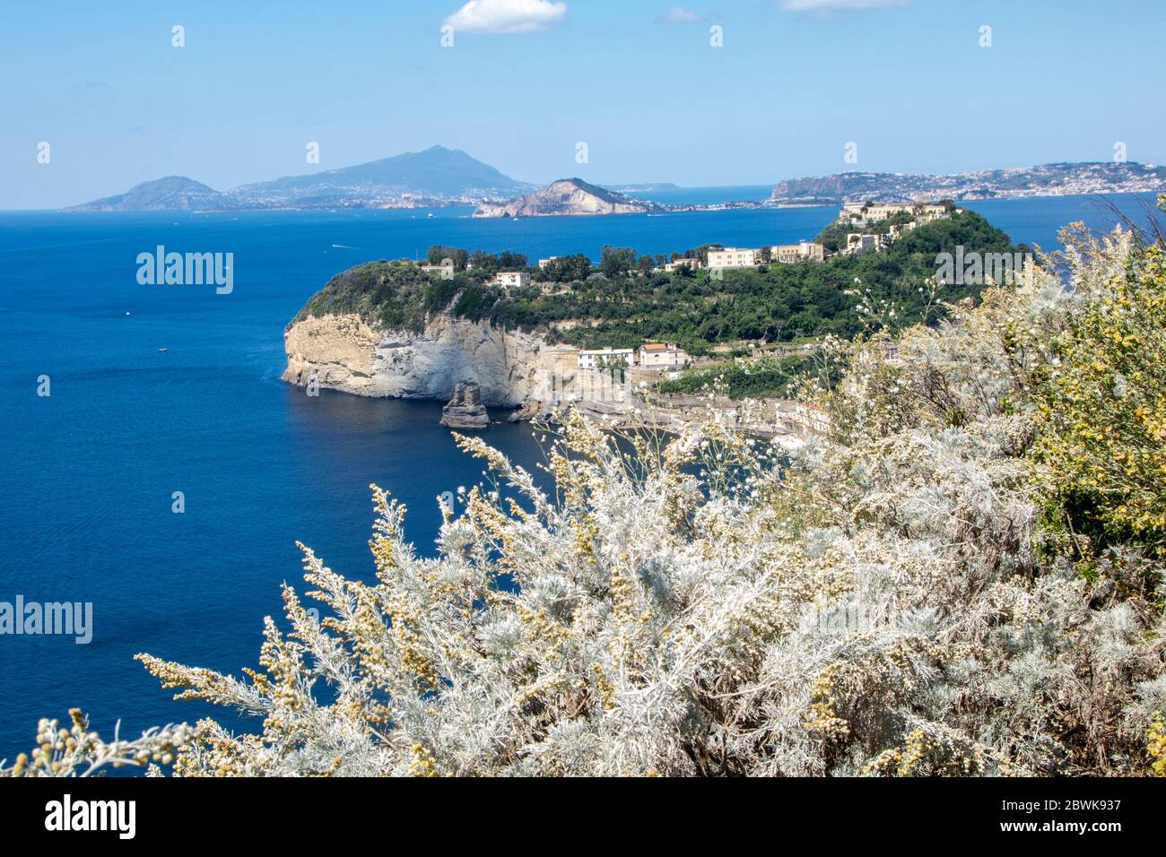 The island of Nisida in Naples, Italy Stock Photo - Alamy