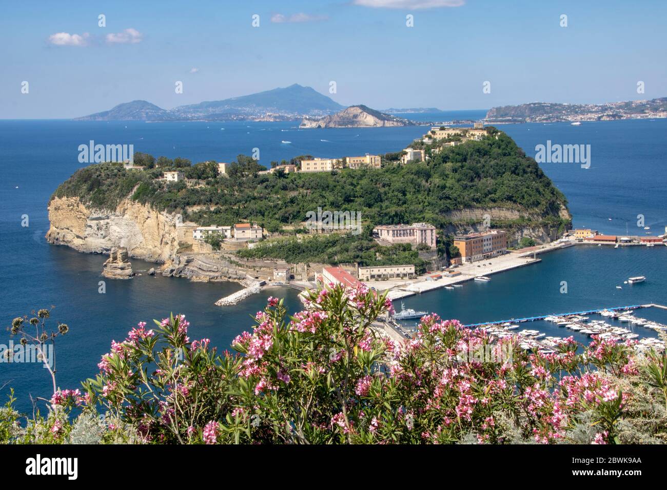 The island of Nisida in Naples, Italy Stock Photo - Alamy