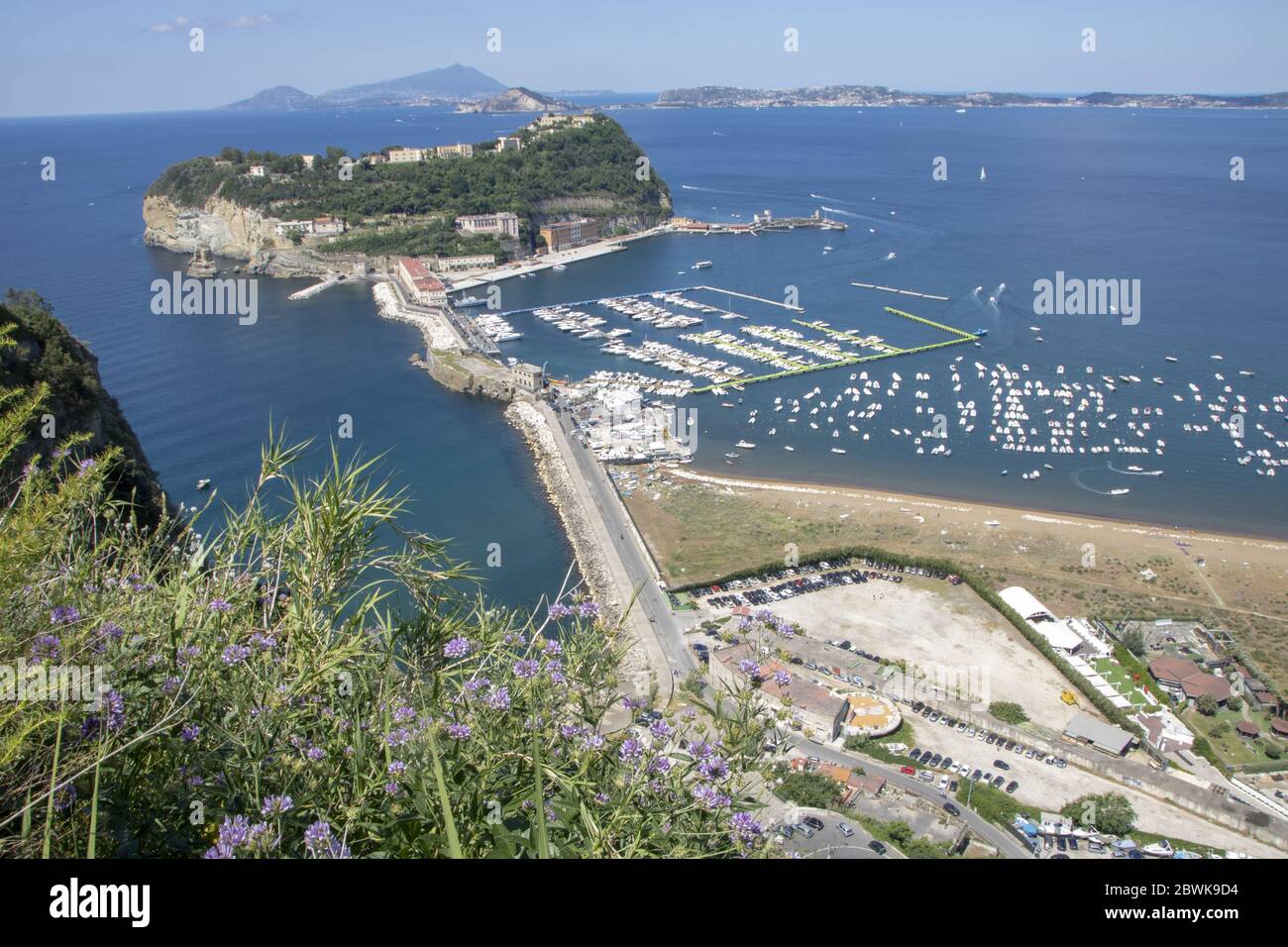 The island of Nisida in Naples, Italy Stock Photo - Alamy