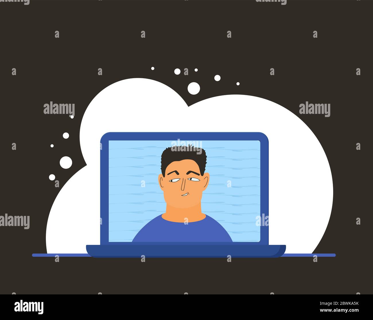 Remote commentary Stock Vector Images - Alamy