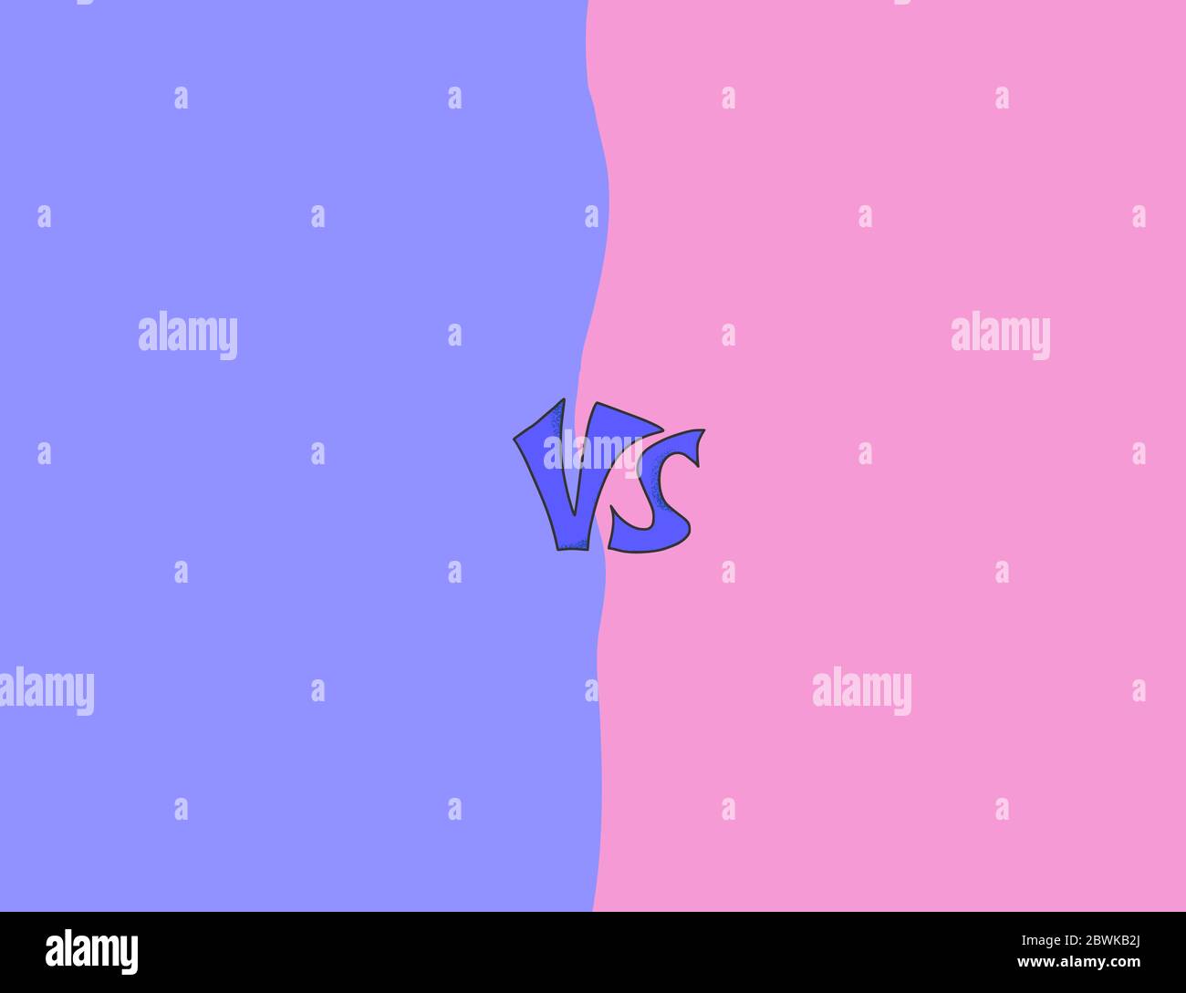 Versus sign with copy space. VS screen. Decorative battle cover with ...