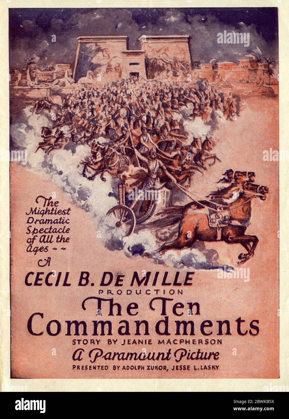 Cecil B Demille 10 Commandments 1923