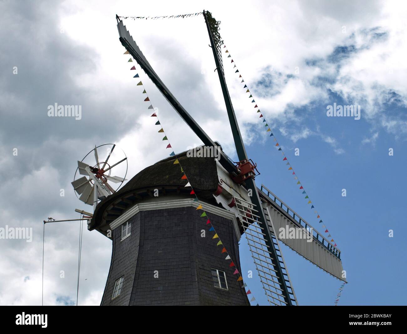 the famous windmill of Varel Stock Photo - Alamy