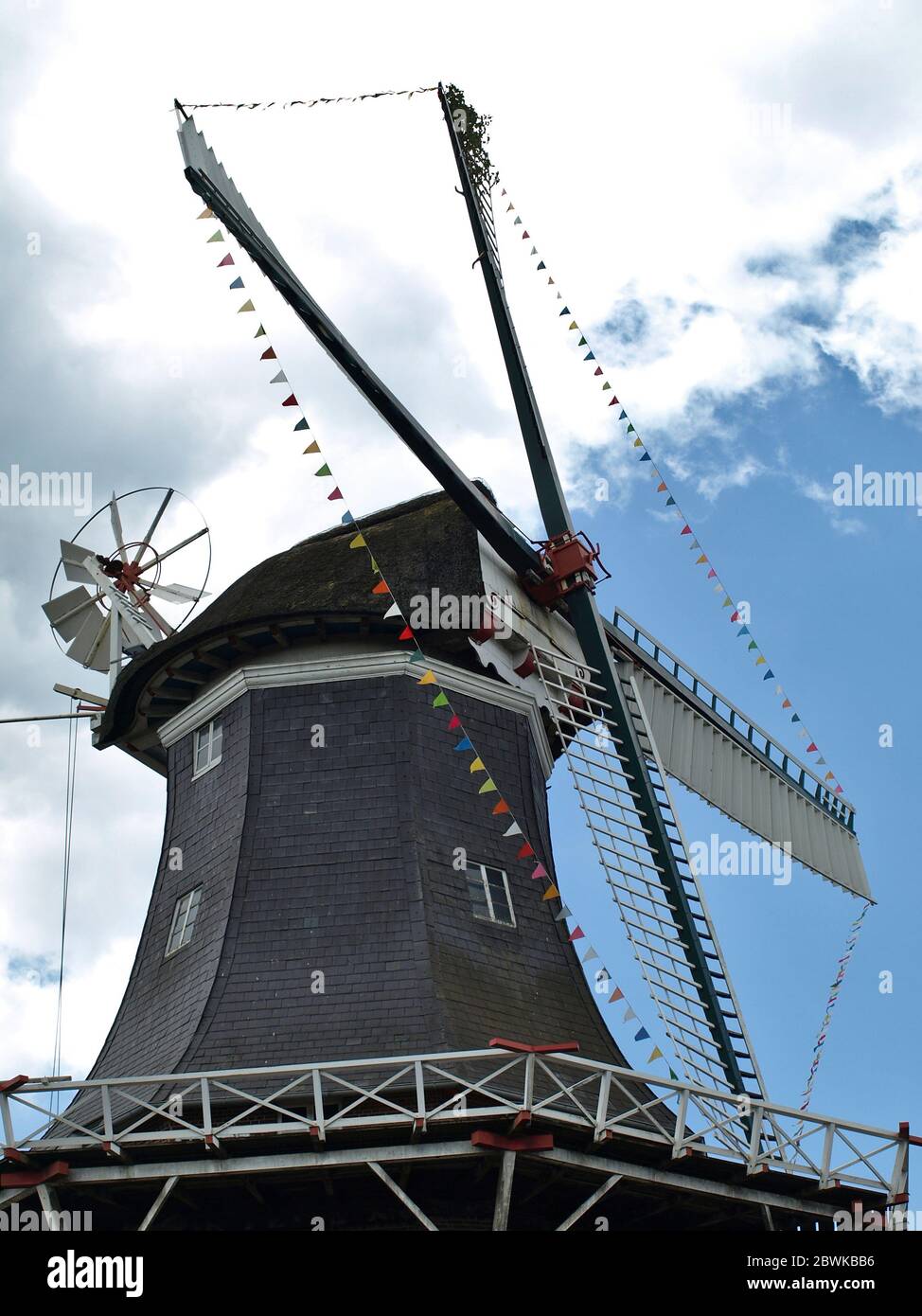 the famous windmill of Varel Stock Photo - Alamy