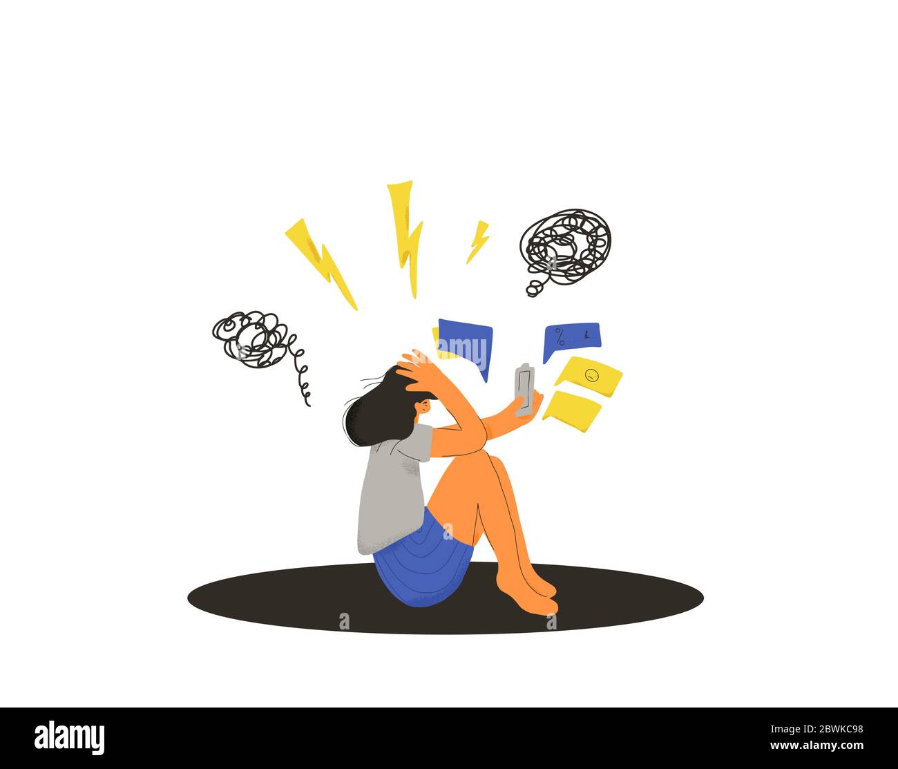 Cyber Bullying Cartoon High Resolution Stock Photography and Images - Alamy