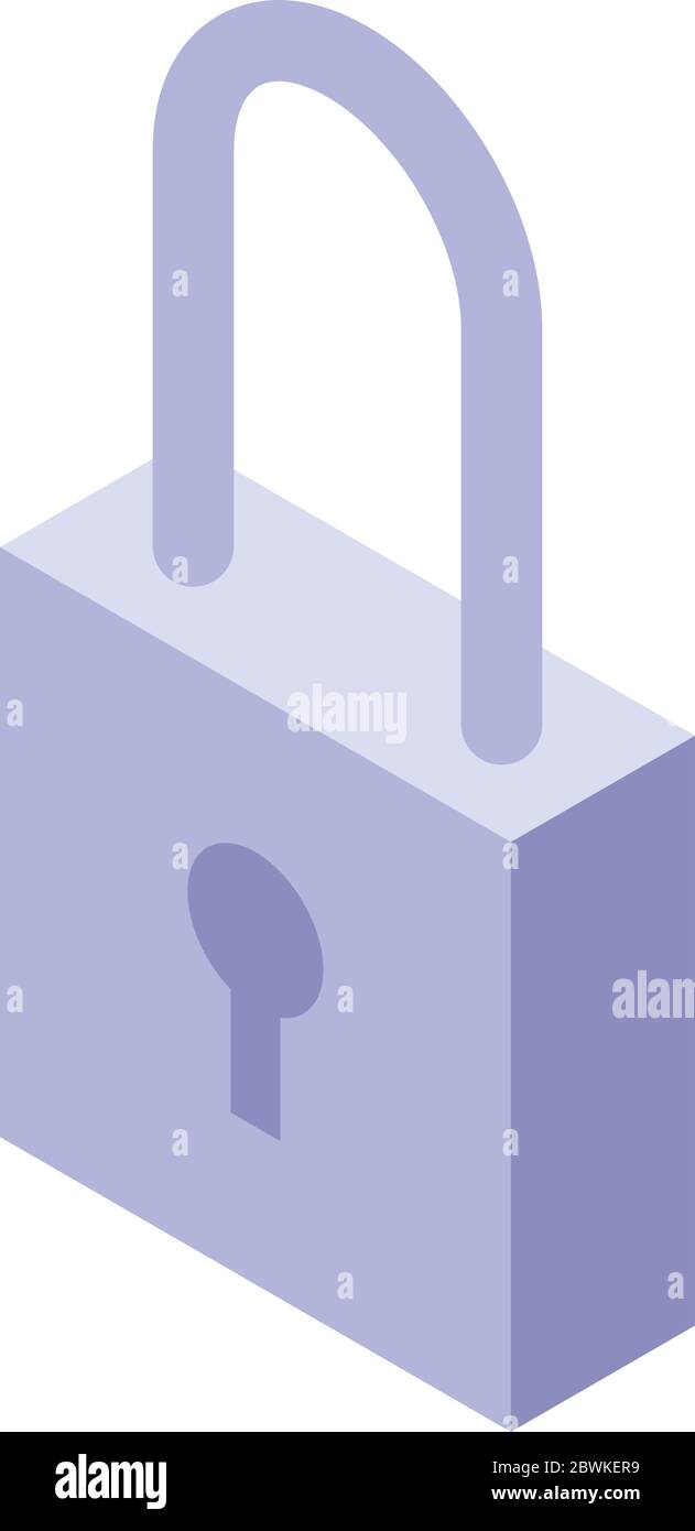 Cartoon illustration combination padlock security hi-res stock ...