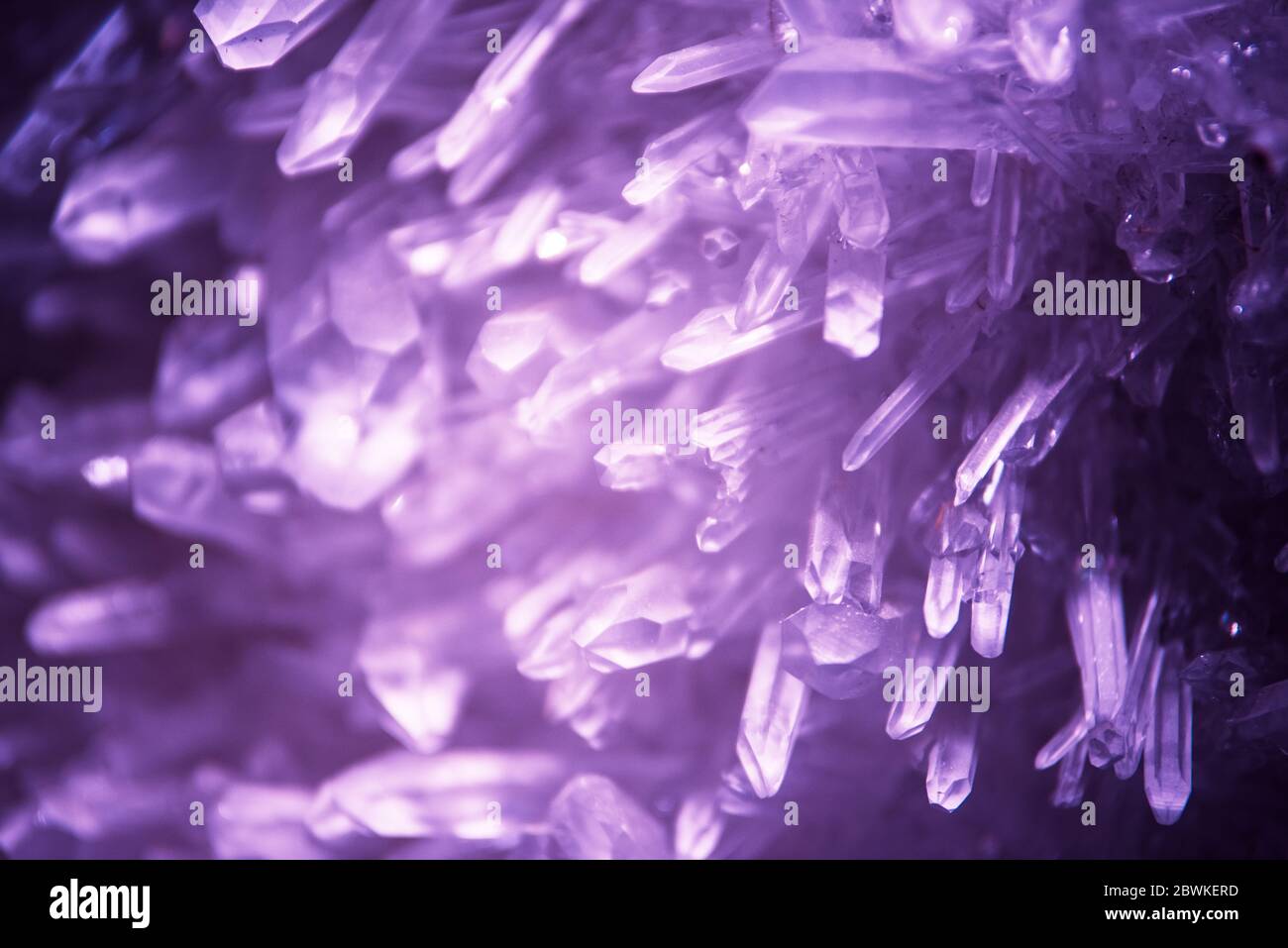 Pink background from nature crystals hi-res stock photography and ...