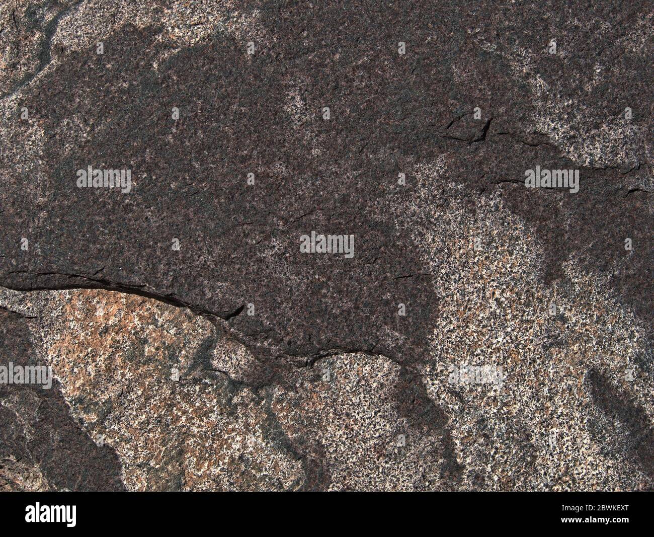 Various stone slabs of granite, basalt or sandstone, gray to colored ...