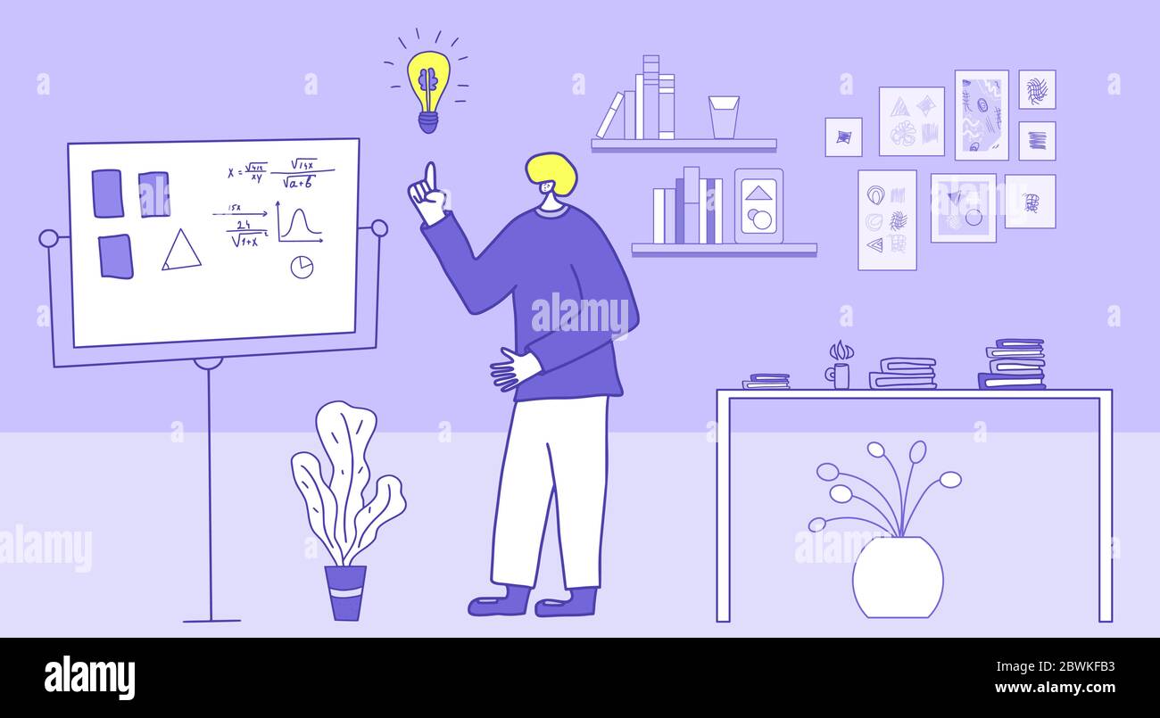 Physicst Stock Vector Images - Alamy