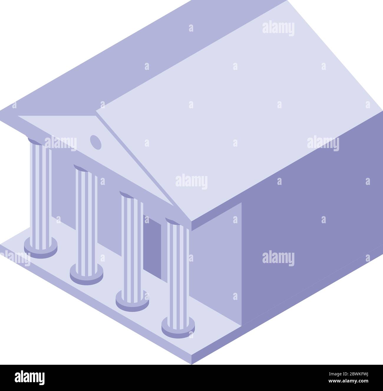 Court building icon, isometric style Stock Vector Image & Art - Alamy