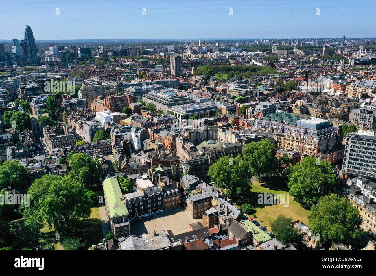 Marsham street london aerial hi-res stock photography and images - Alamy