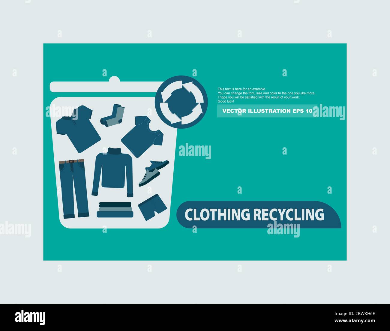 Production recycling Stock Vector Images - Alamy