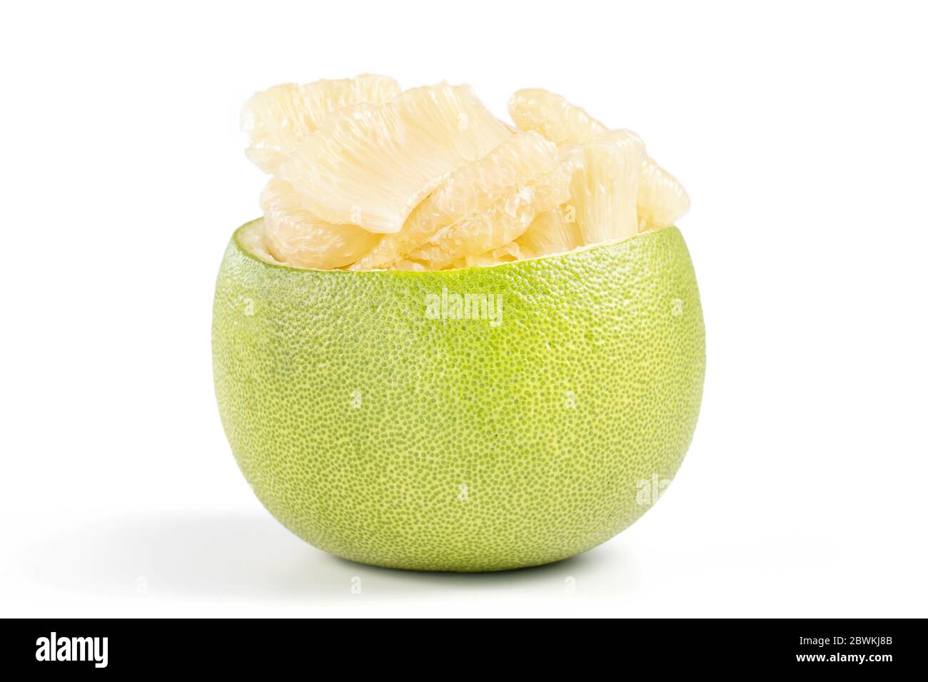 Fresh pomelo, pummelo, grapefruit, shaddock isolated on white ...