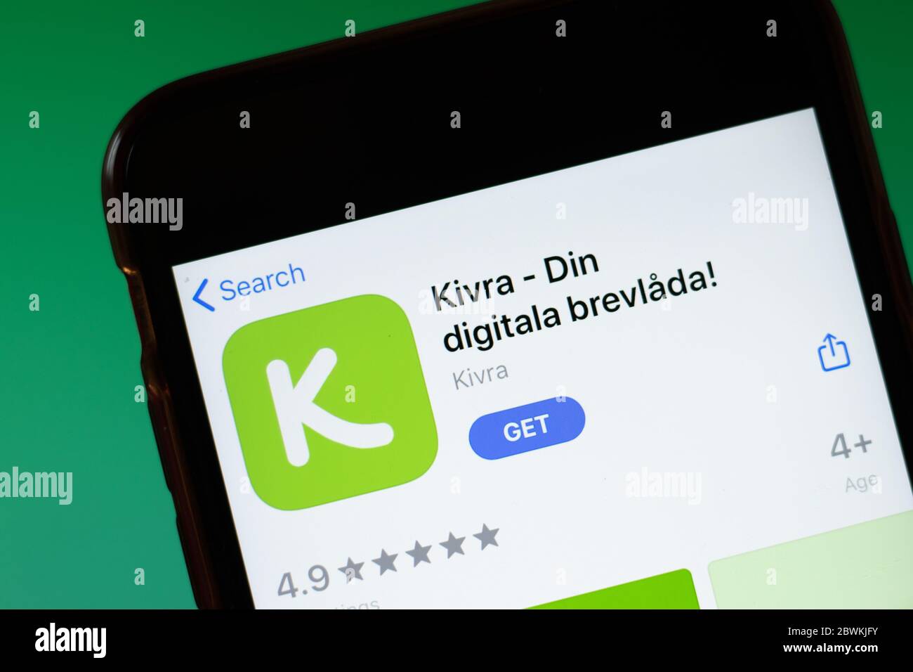 Kivra app hi-res stock photography and images - Alamy