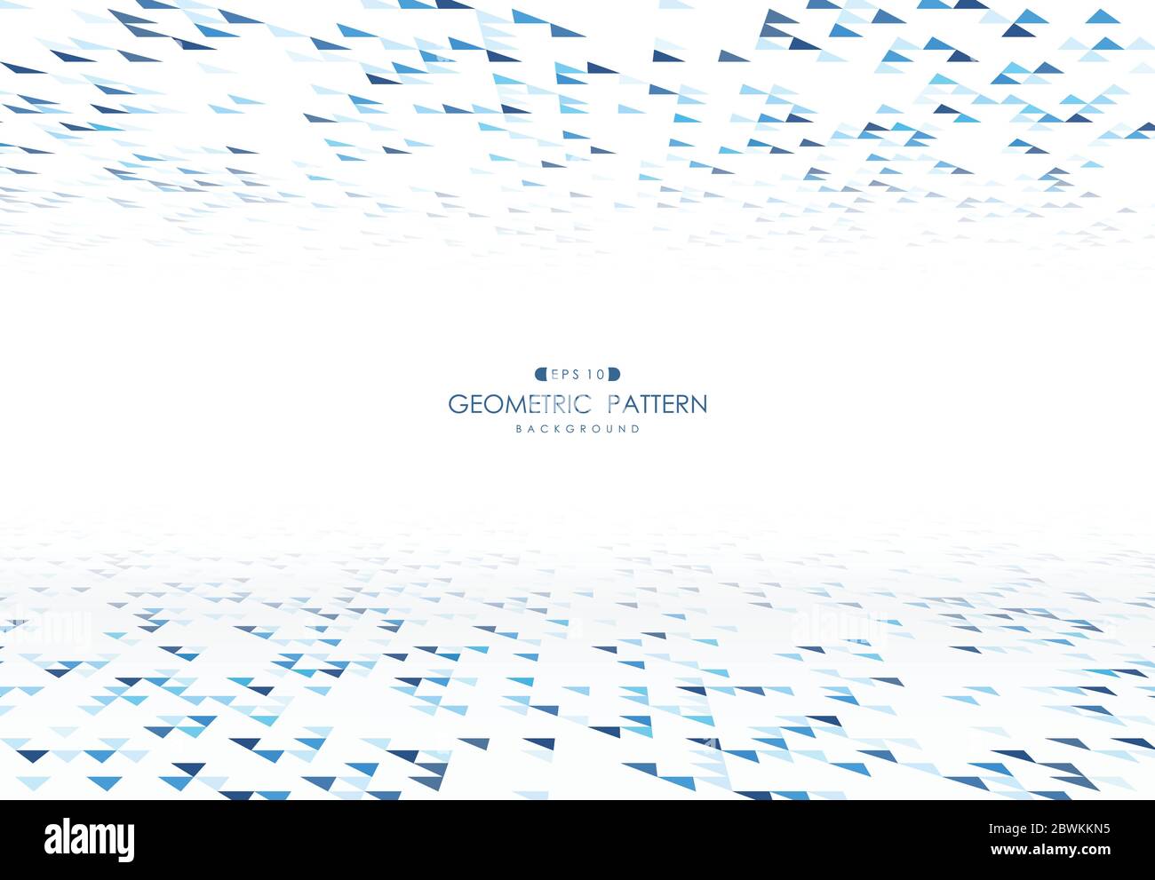 Blue triangles hi-res stock photography and images - Alamy