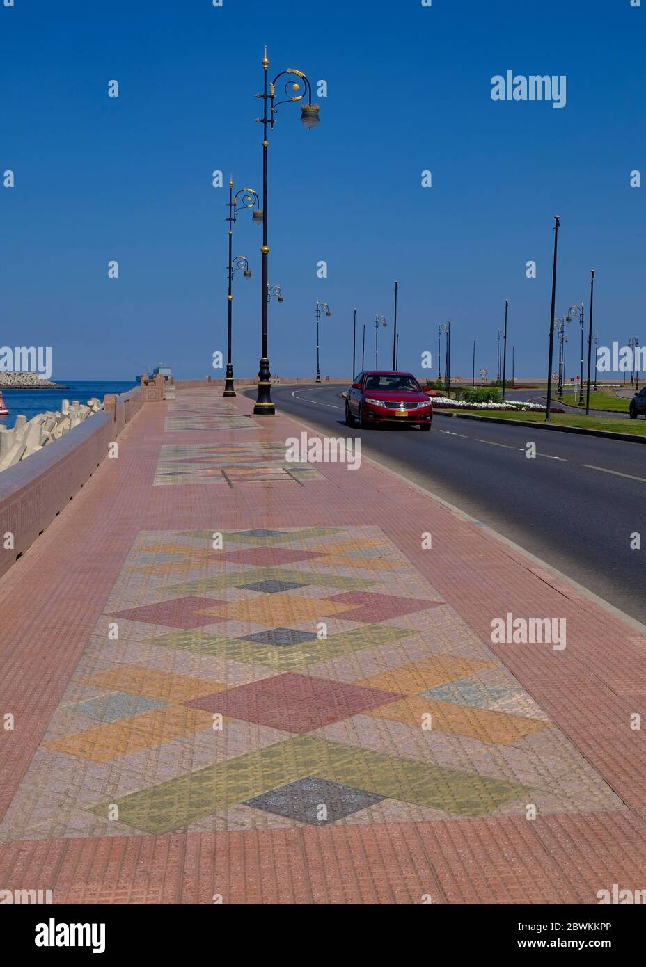 The Mutrah Corniche in Muscat, Oman Stock Photo - Alamy