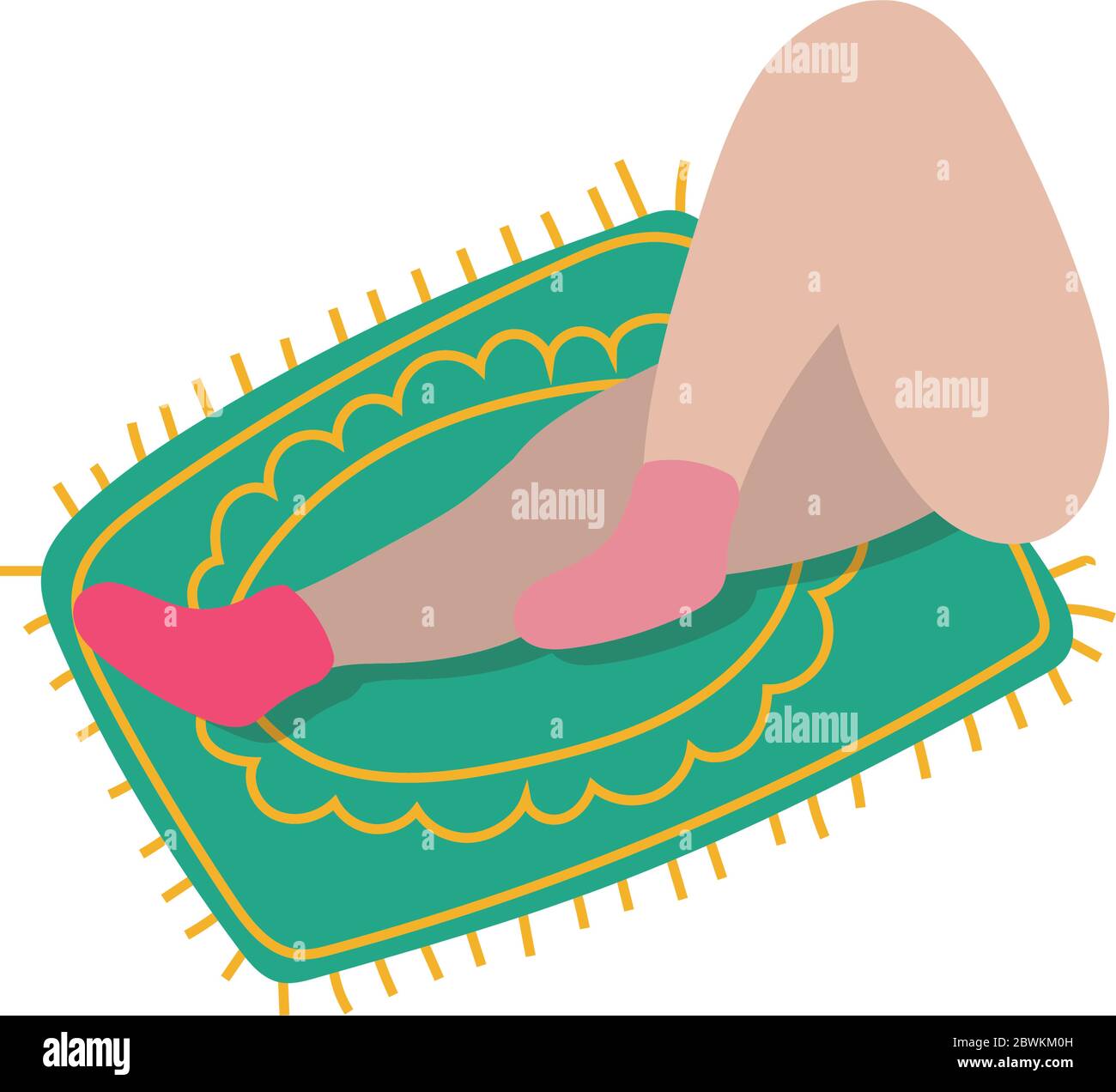 Pretty girl legs Stock Vector Images - Alamy