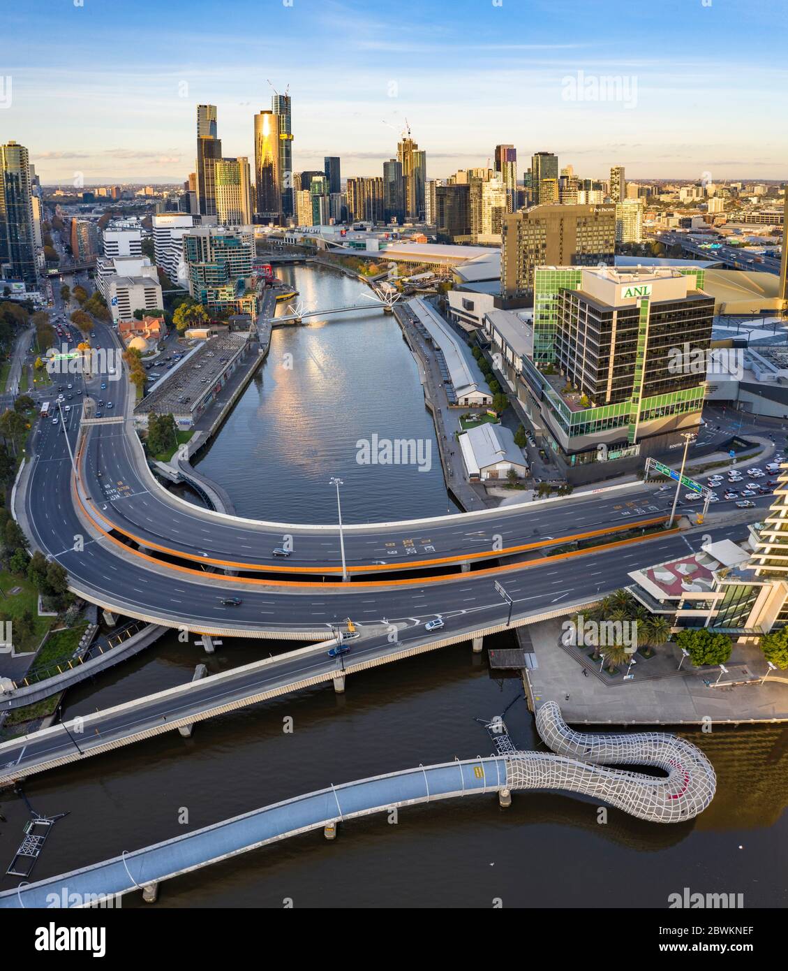 Webb bridge melbourne victoria australia hi-res stock photography and ...