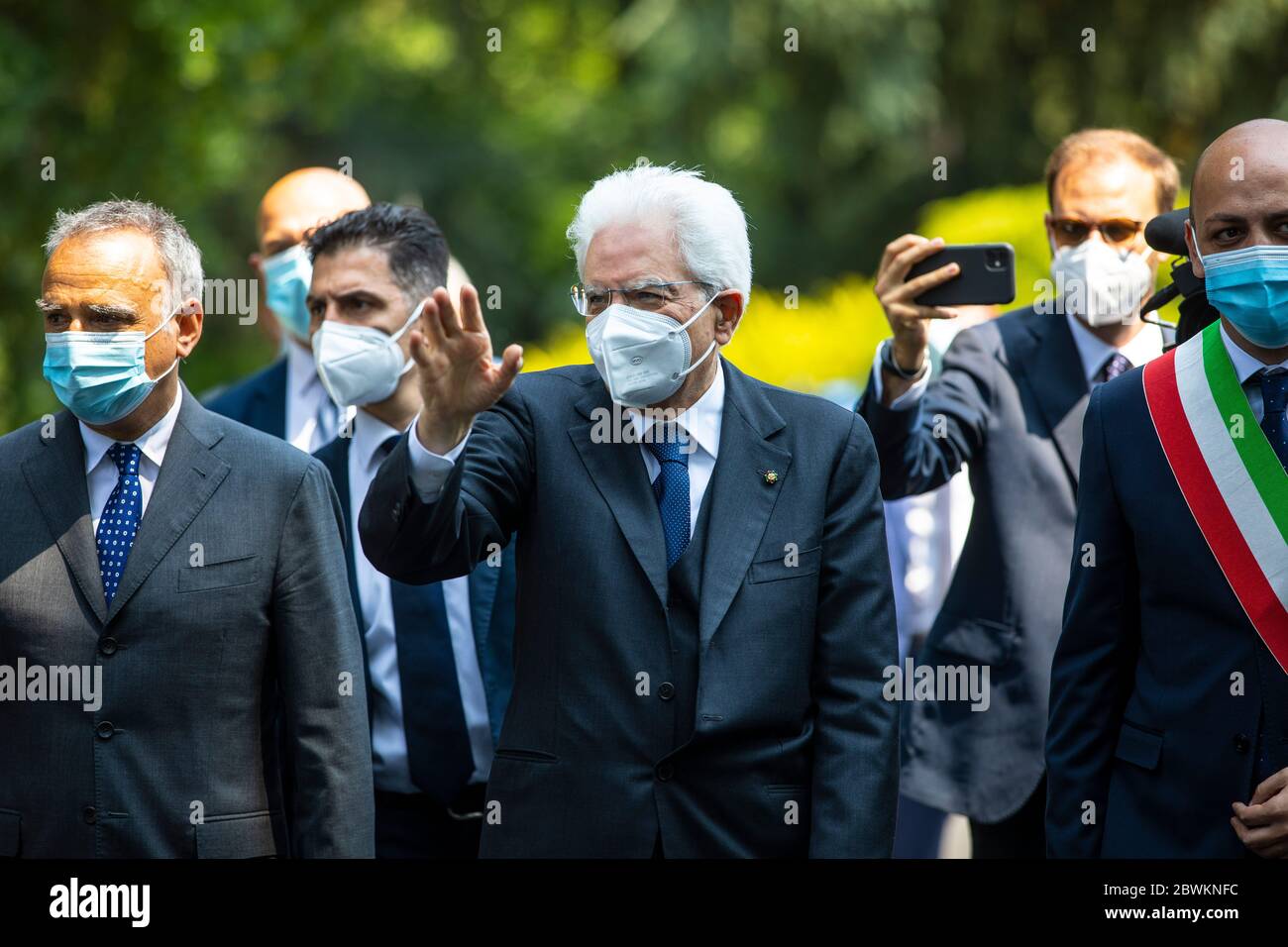 Codogno mattarella hi-res stock photography and images - Alamy