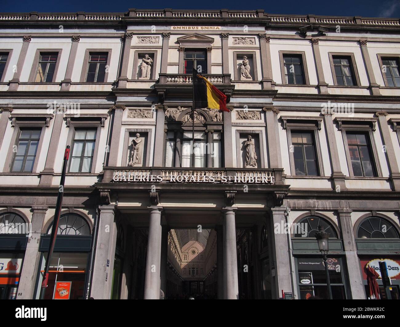 Royal Saint-Hubert Galleries (Brussels, Belgium Stock Photo - Alamy