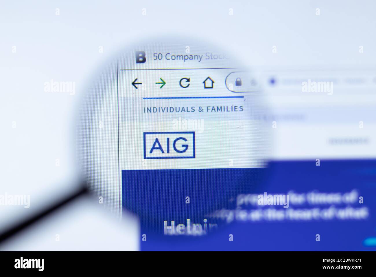 American international group hi-res stock photography and images - Alamy