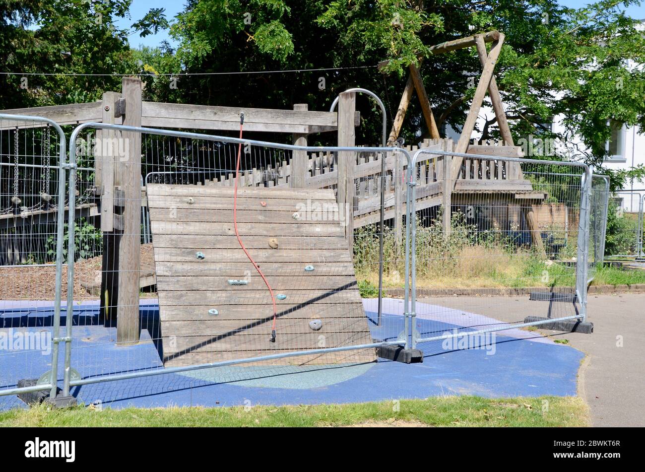 Fenced off into area hi-res stock photography and images - Alamy