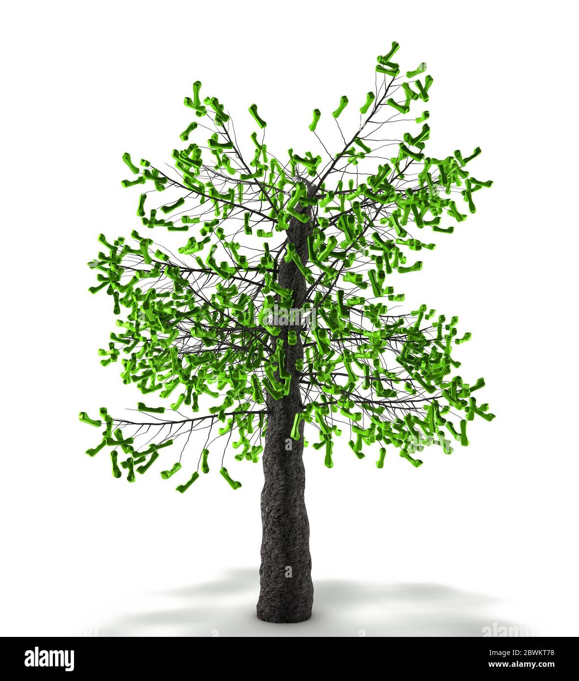 A green telecom business concept isolated on white Stock Photo - Alamy