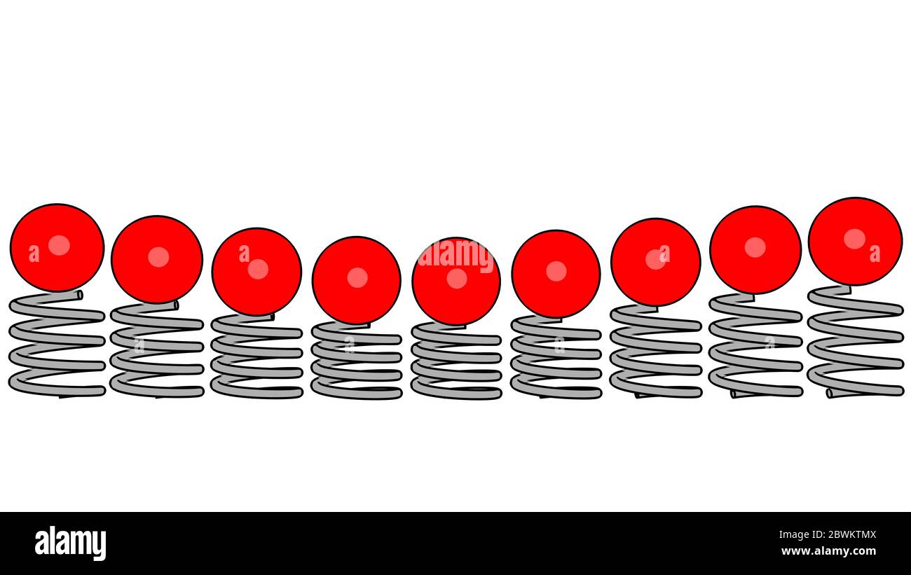 Coiled spring wire Cut Out Stock Images & Pictures - Alamy