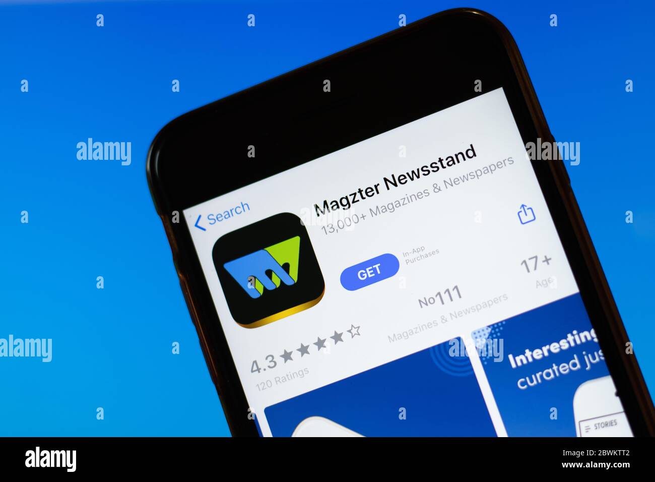 Magzter newsstand hi-res stock photography and images - Alamy