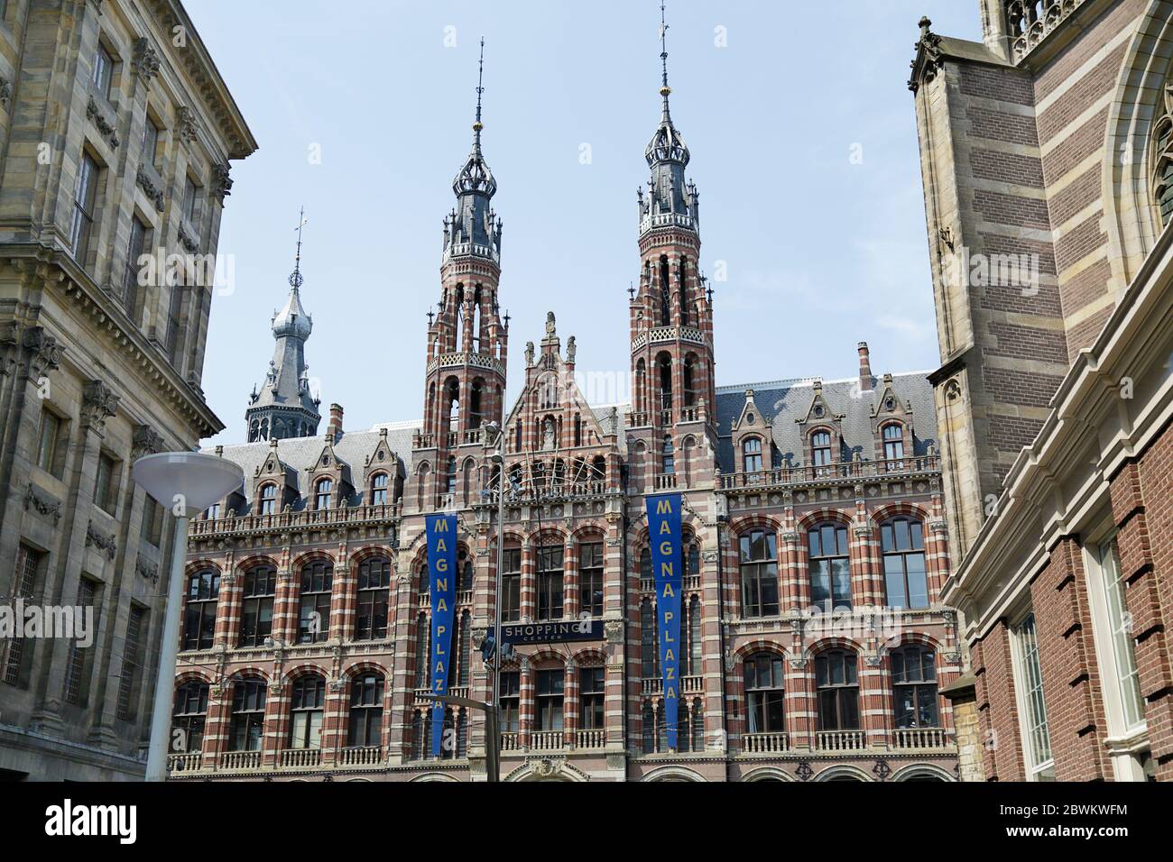 Shopping Center Magna Plaza, Amsterdam, The Netherlands Stock Photo - Alamy