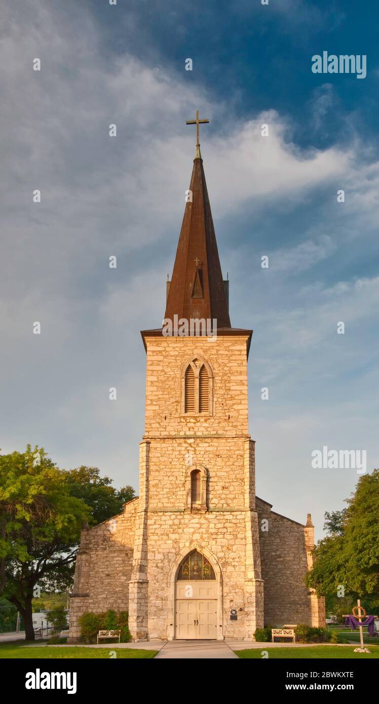 Texas hill country church hi-res stock photography and images - Alamy