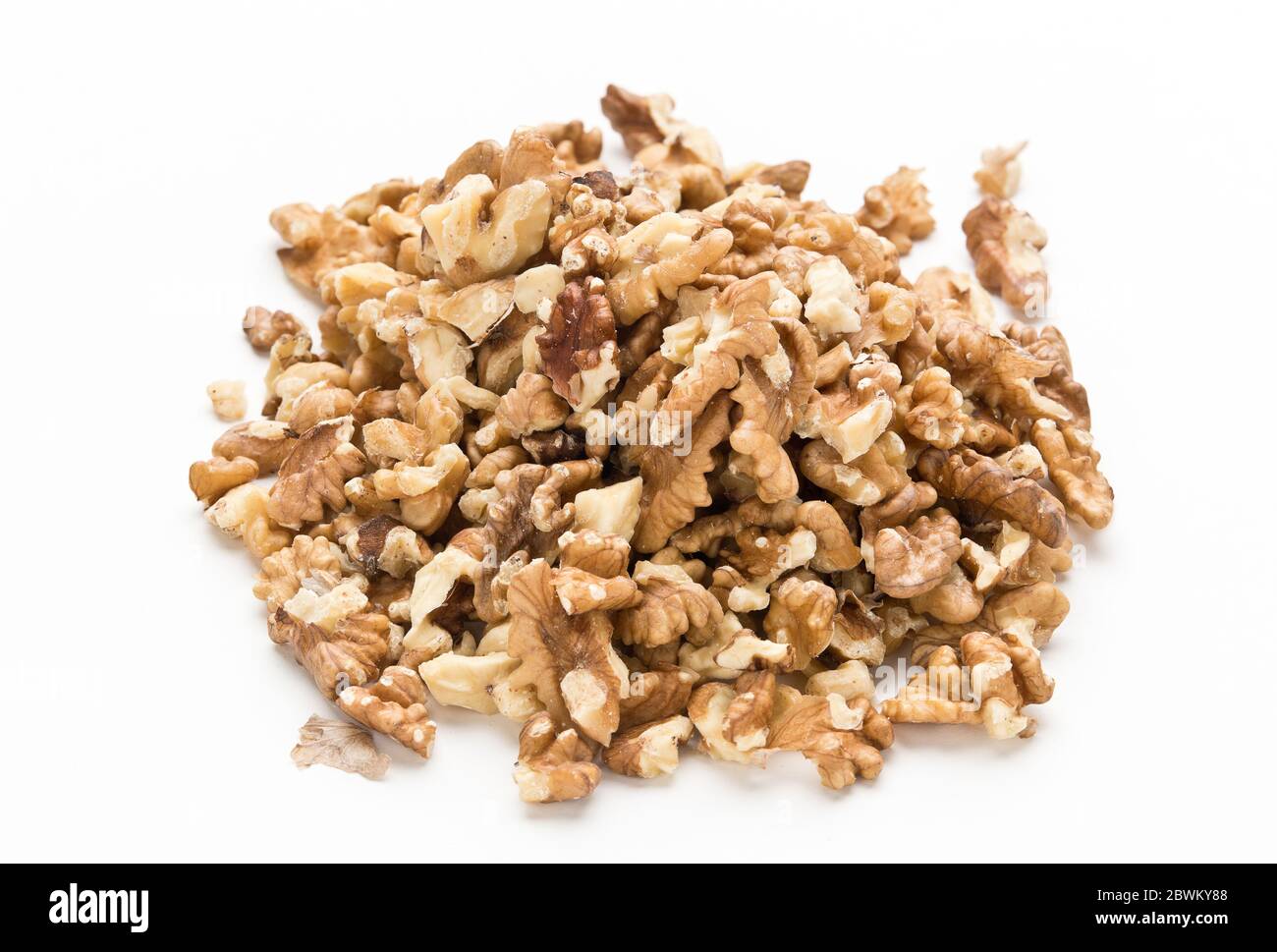 Nueces fondo blanco hi-res stock photography and images - Alamy