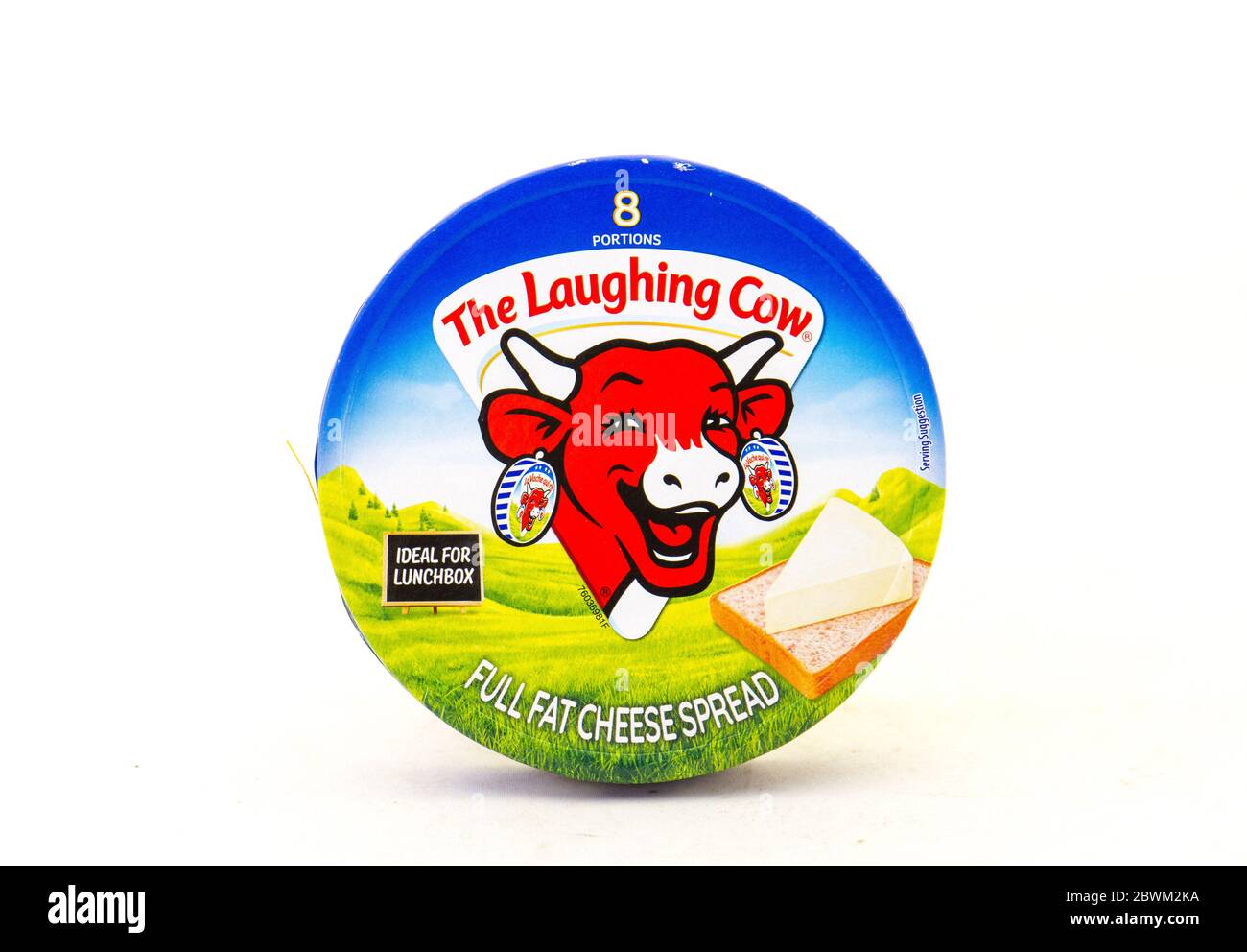 Laughing cow cheese spread Cut Out Stock Images & Pictures - Alamy