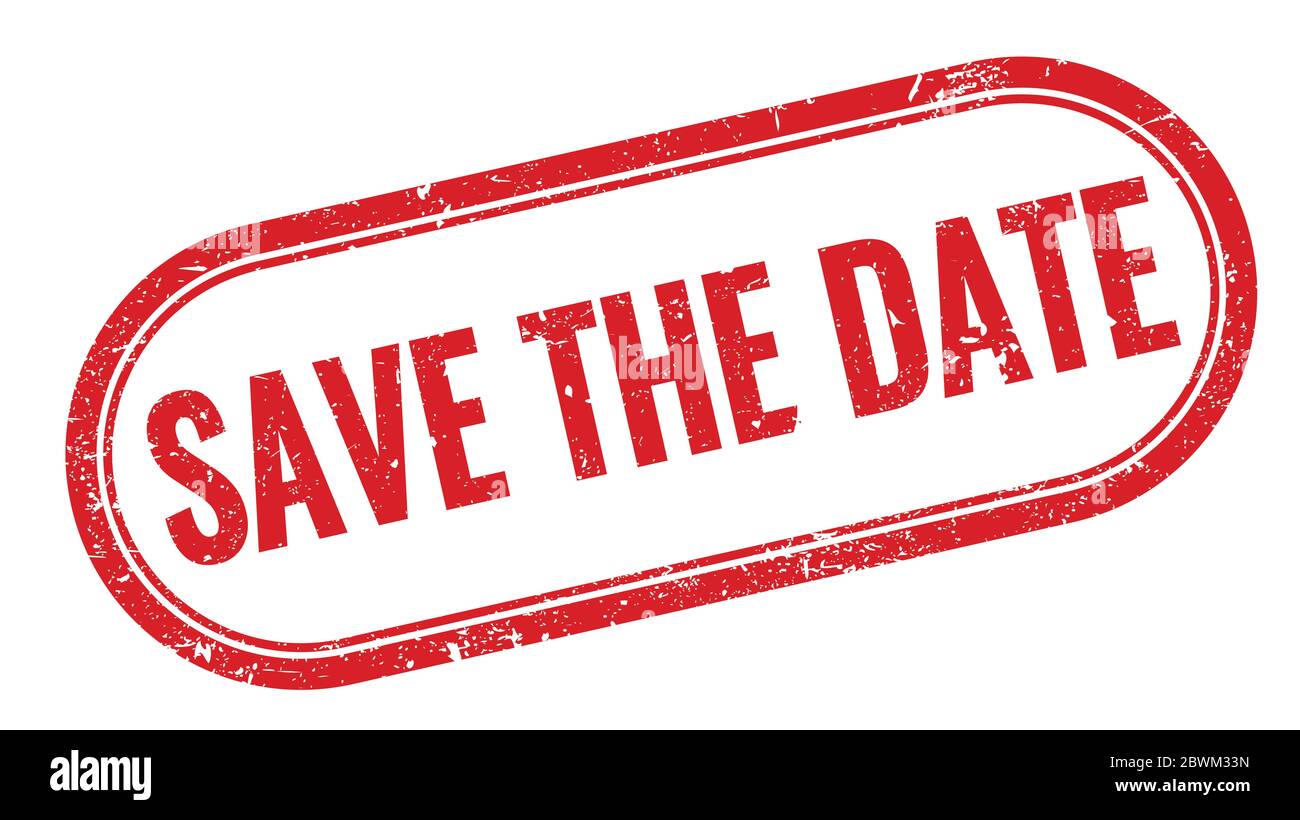 Save the date seal hi-res stock photography and images - Alamy
