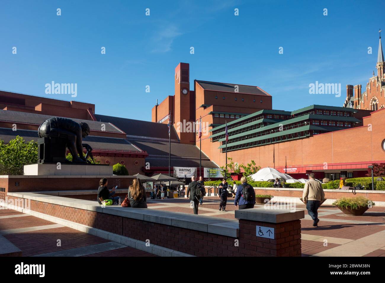 The British Library, national library of the United Kingdom, London, UK ...