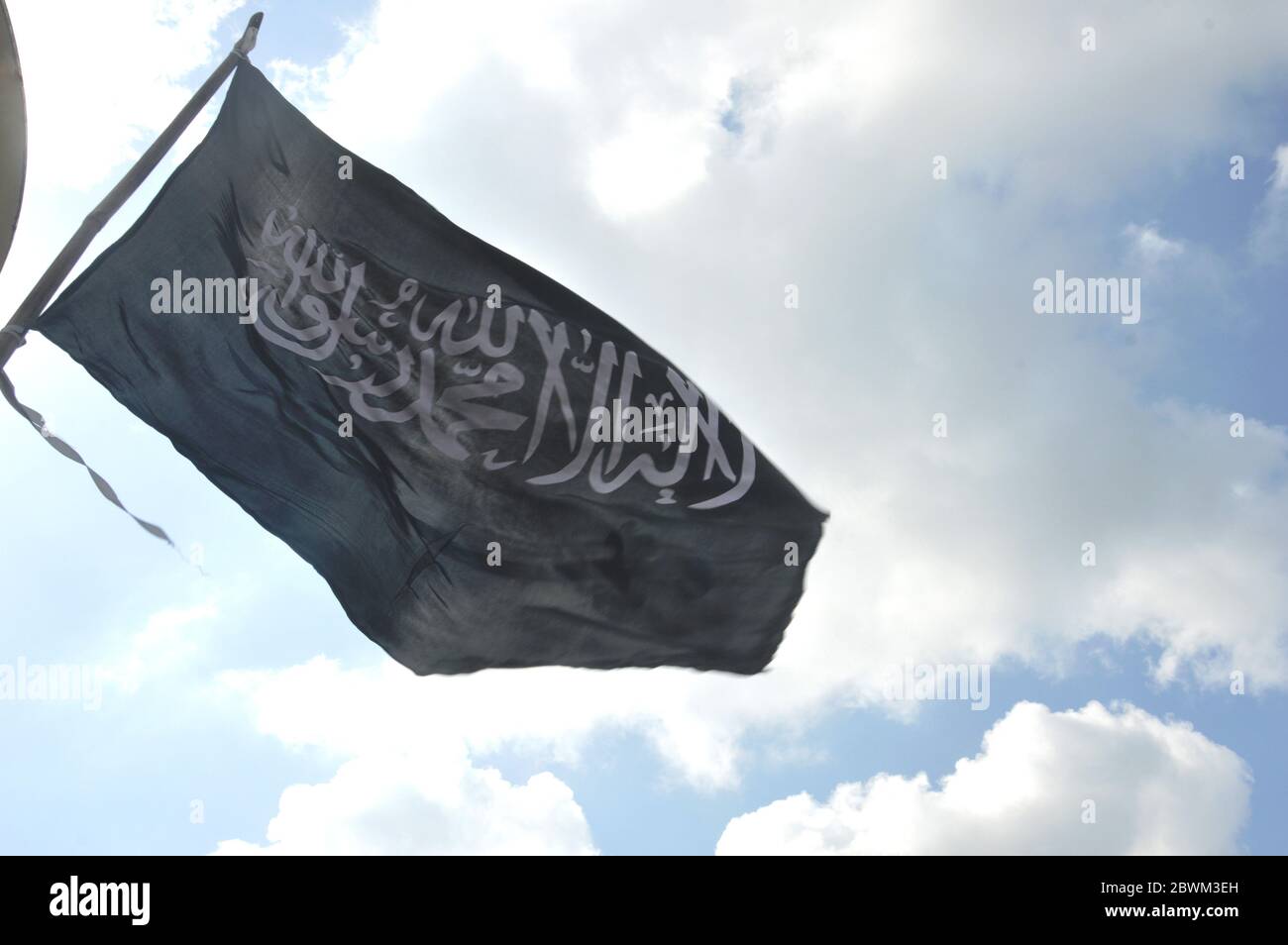 Tauhid Flags High Resolution Stock Photography and Images - Alamy
