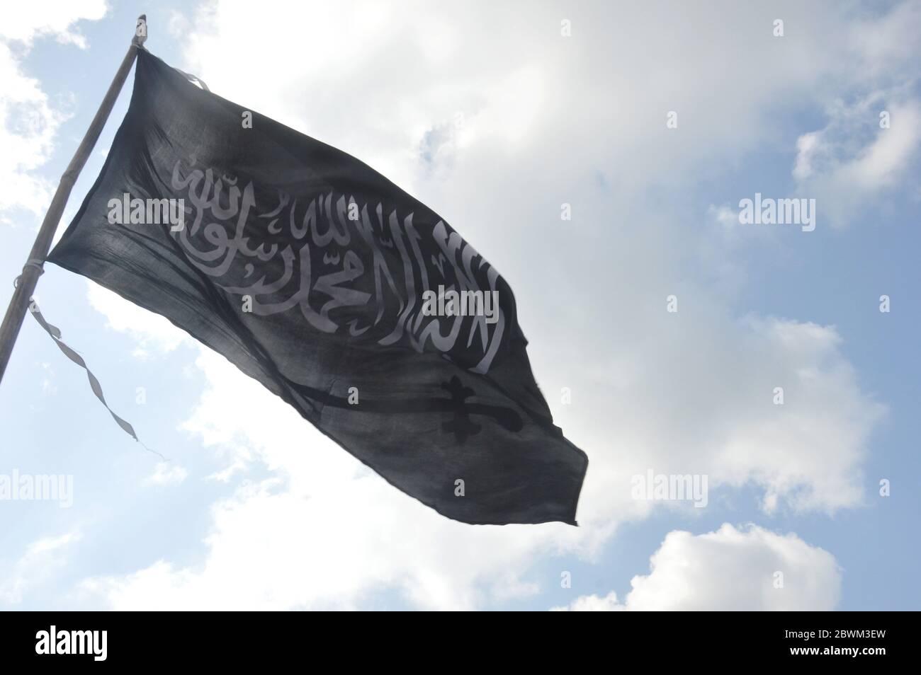 Tauhid flags hi-res stock photography and images - Alamy