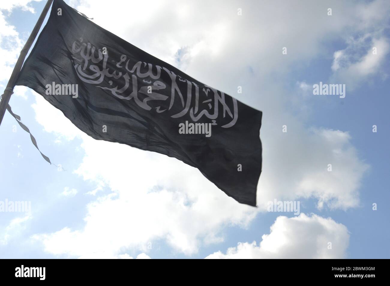 Tauhid Flags High Resolution Stock Photography and Images - Alamy