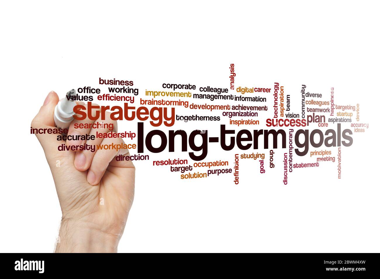 Long term goals Cut Out Stock Images & Pictures - Alamy