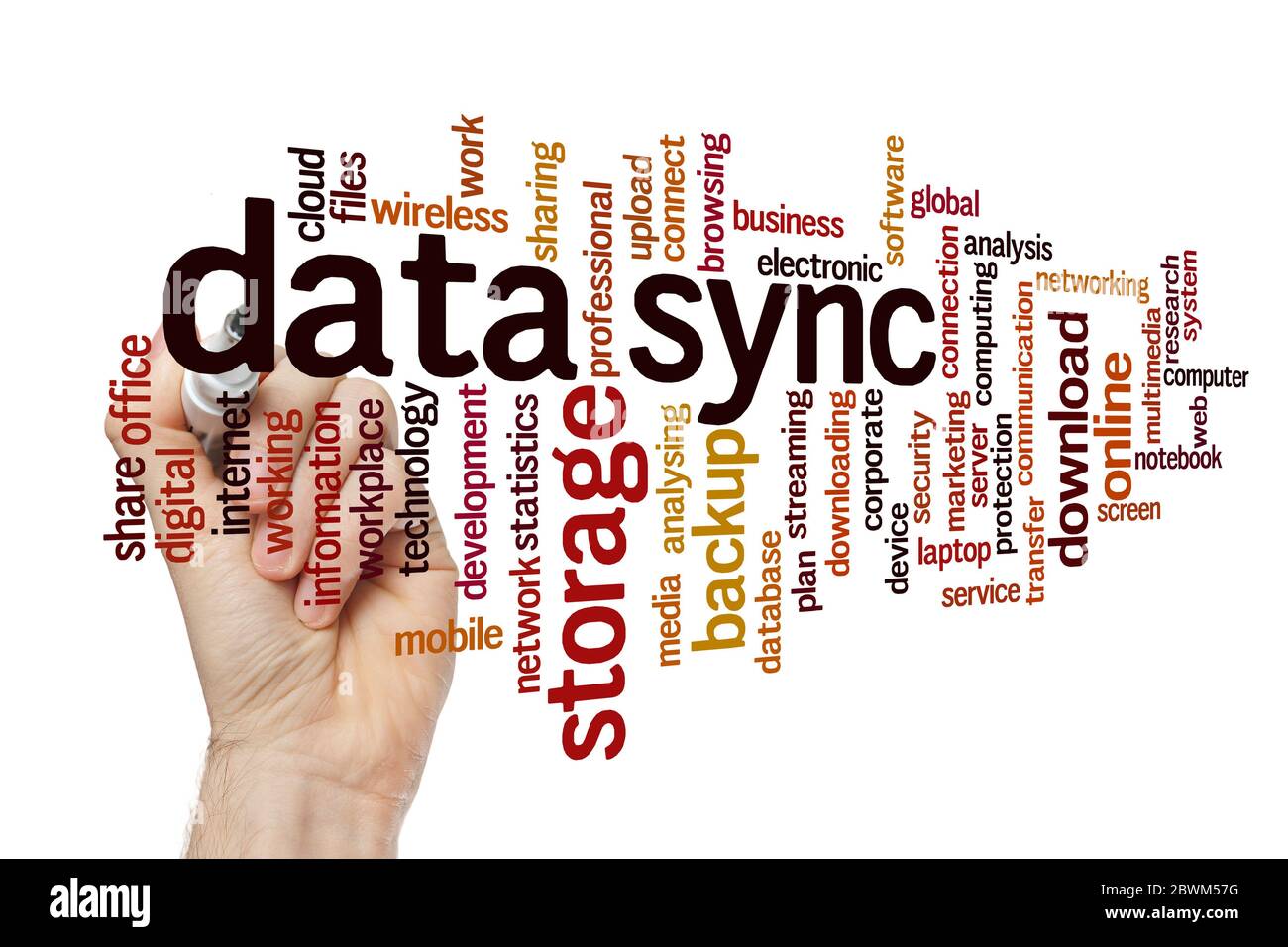 Backup sync share Cut Out Stock Images & Pictures - Alamy